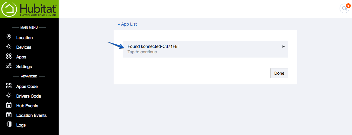 Hubitat Legacy Driver Device Discovery